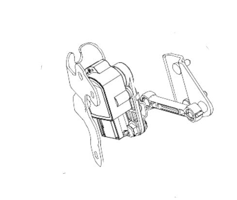 Rear turning angle sensor/level sensor CLS 218 model series – Mercedes ...