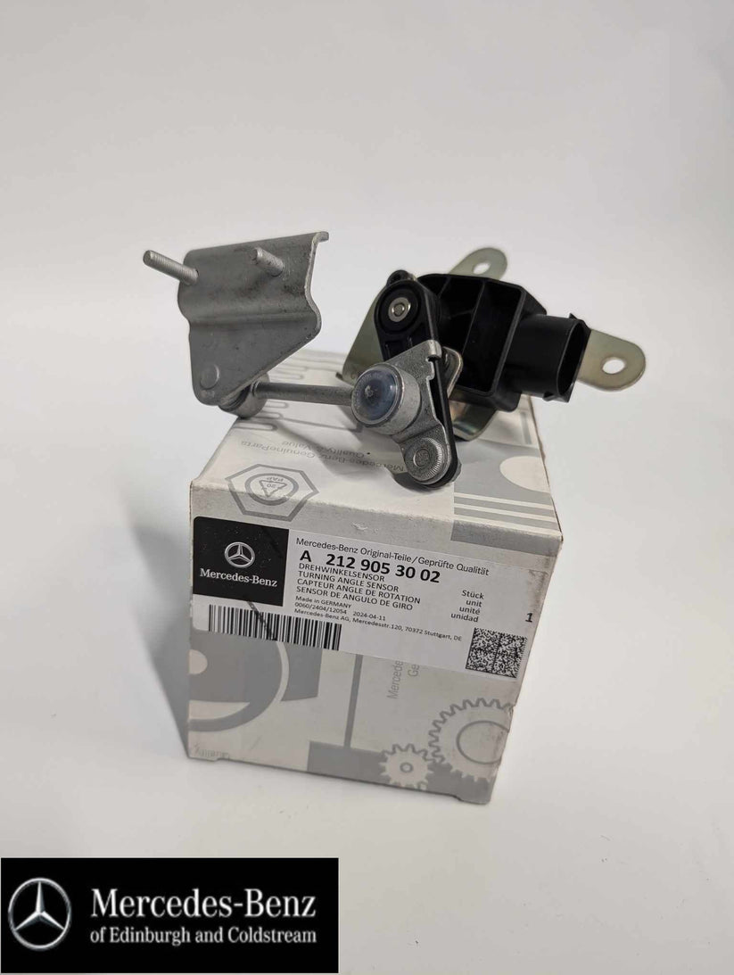 Genuine Mercedes-Benz Rear turning angle sensor/level sensor C 204, E ...