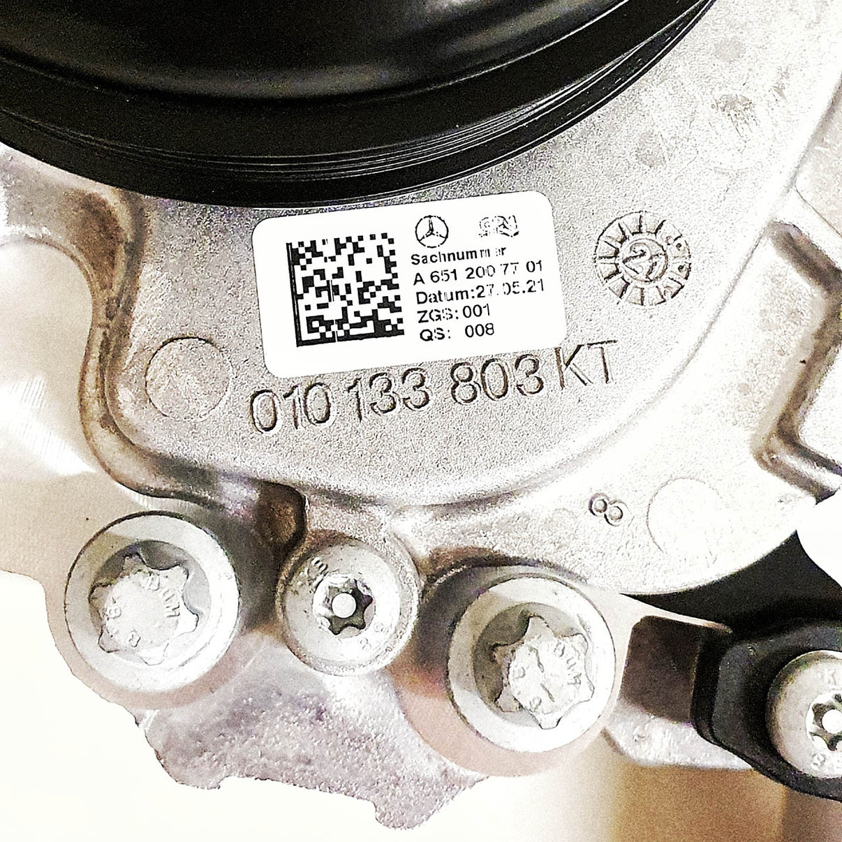 Genuine Mercedes-Benz Water, Coolant Pump OM651 Diesel Engines ...