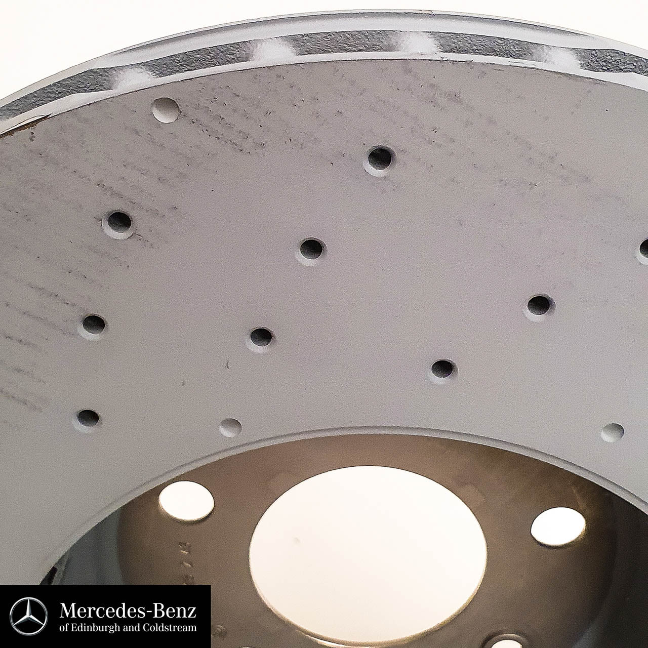 Genuine Mercedes-Benz Compound Front Brake Discs C-Class E-Class With ...