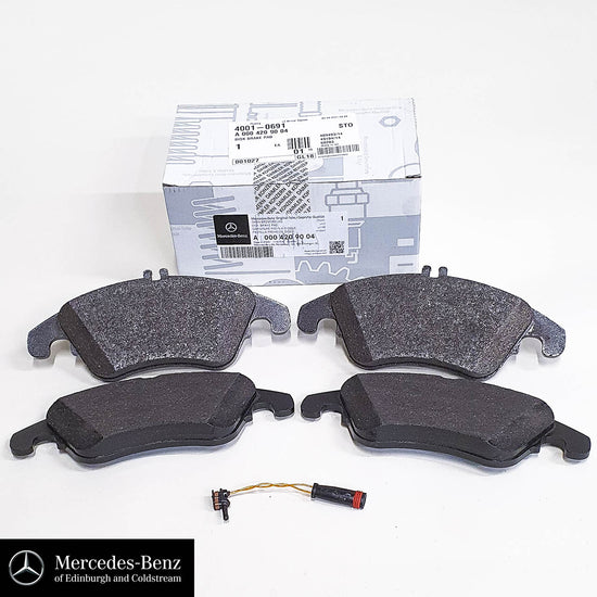 Genuine Mercedes-Benz Front Brake Pads C Class, E Class, CLS, SLK ...