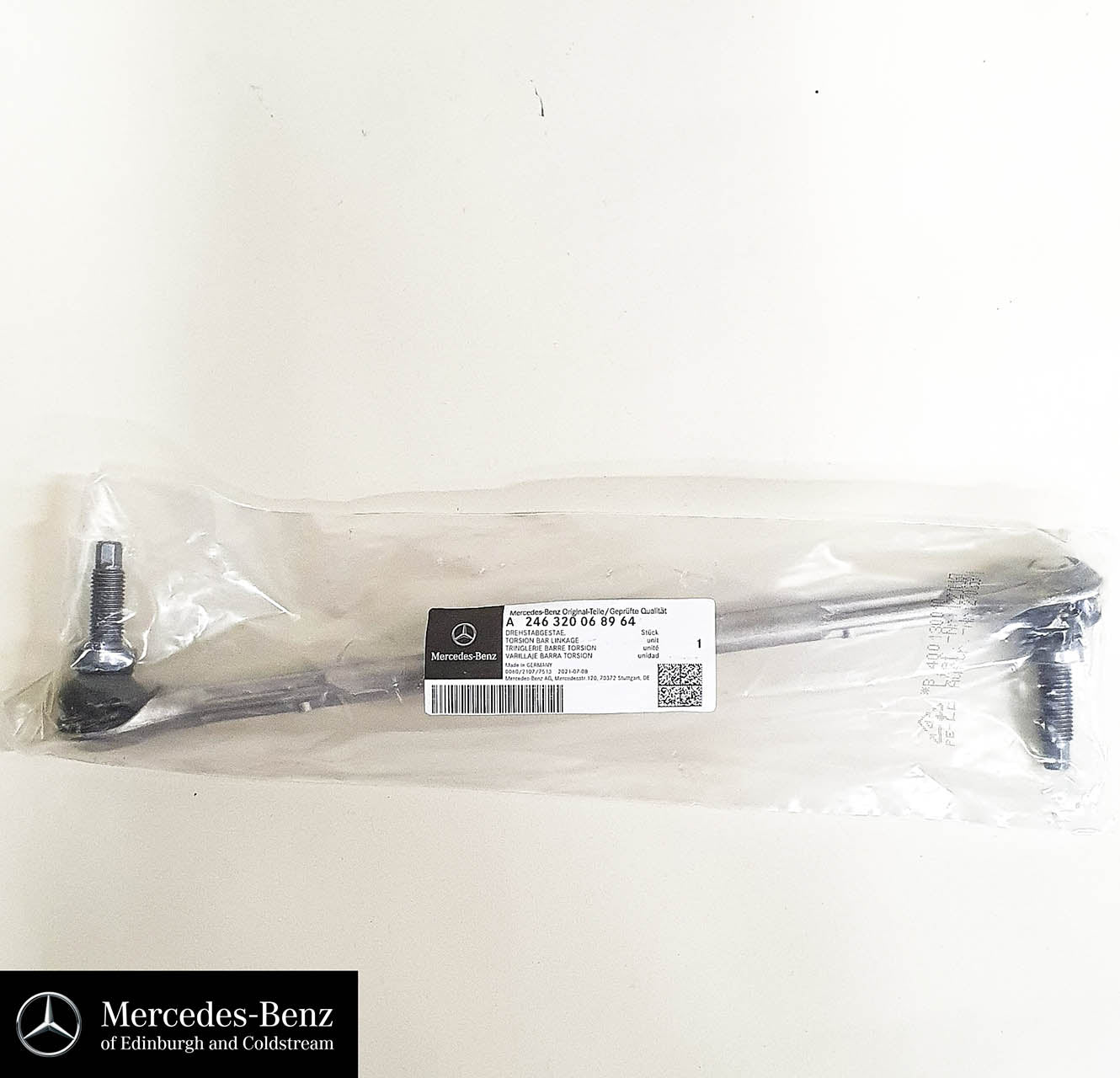 Mercedes-Benz Front Anti Roll Bar Drop Link & Nuts A Class, B Class, C ...