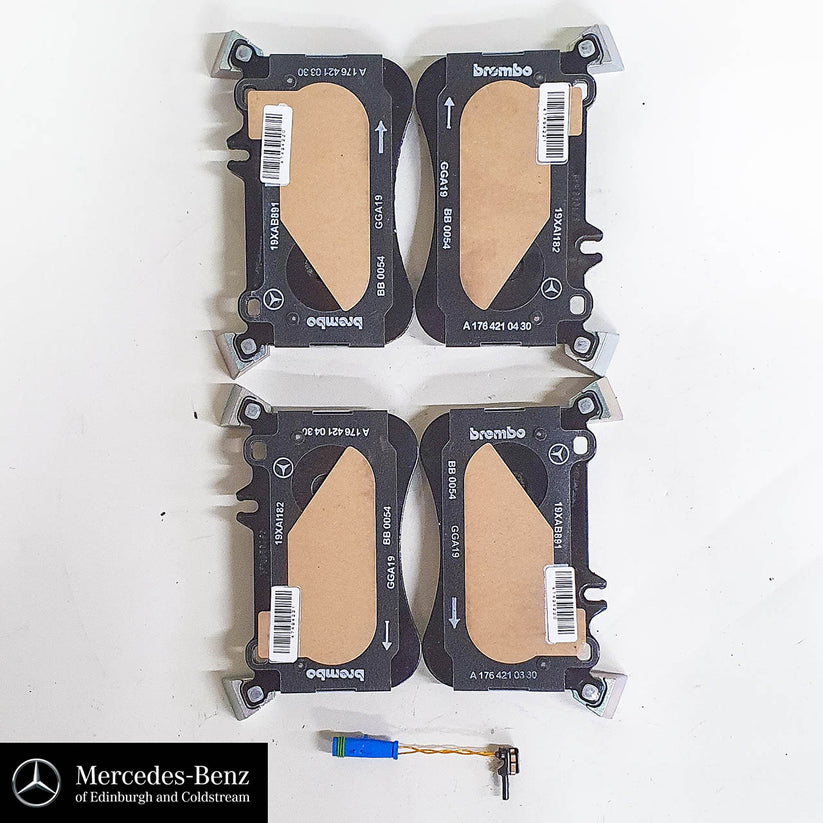 Genuine Mercedes-Benz Front Brake Pads - A45 A Class, CLA, GLA AMG ...