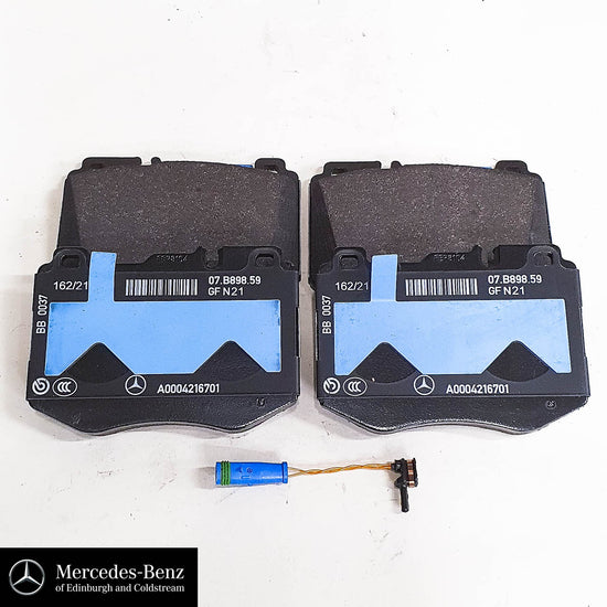 Genuine Mercedes-Benz Front Brake Pads C Class, E Class with AMG sport ...