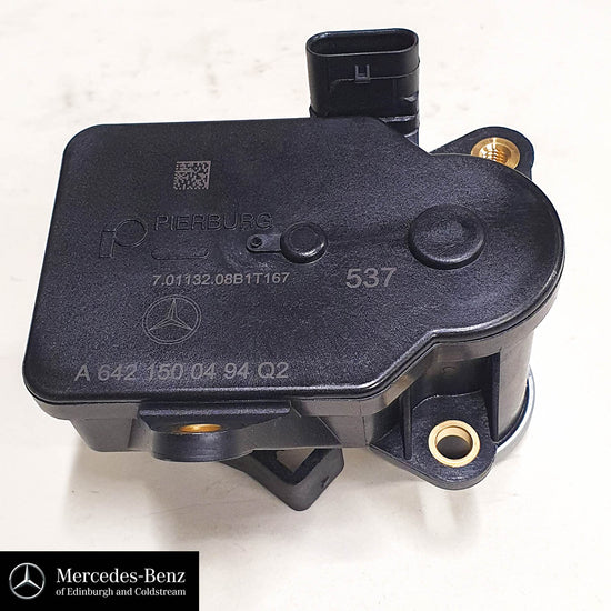 Genuine Mercedes-Benz Inlet Port Shut Off actuator motor Mercedes OM64 ...
