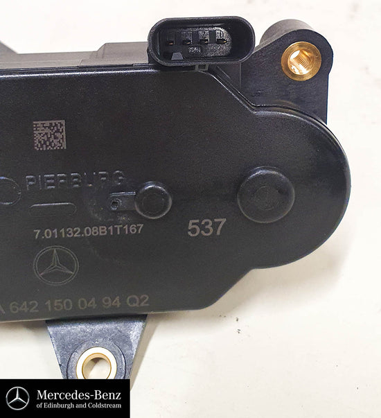 Genuine Mercedes-Benz Inlet Port Shut Off actuator motor Mercedes OM64 ...