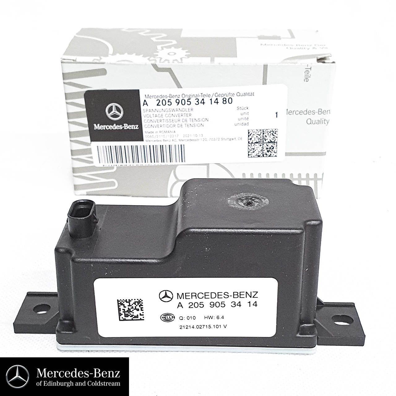 Genuine Mercedes-Benz Voltage Converter - Aux Battery – Mercedes ...
