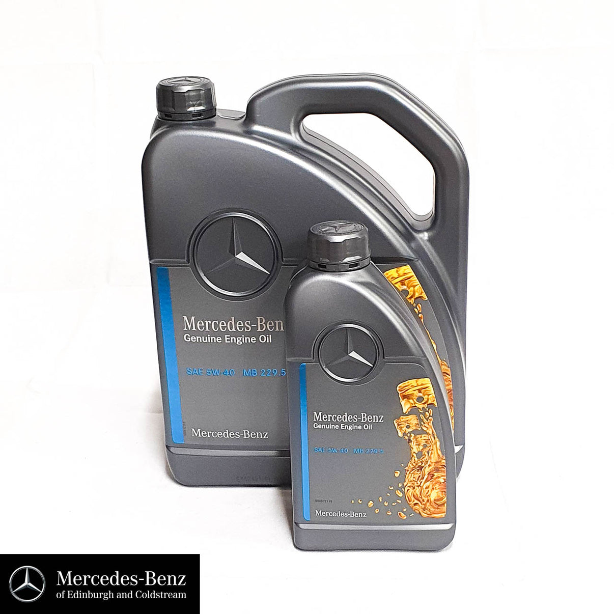 Genuine Mercedes-Benz Engine Oil 229.5 SAE 5w-40 – Mercedes Genuine Parts
