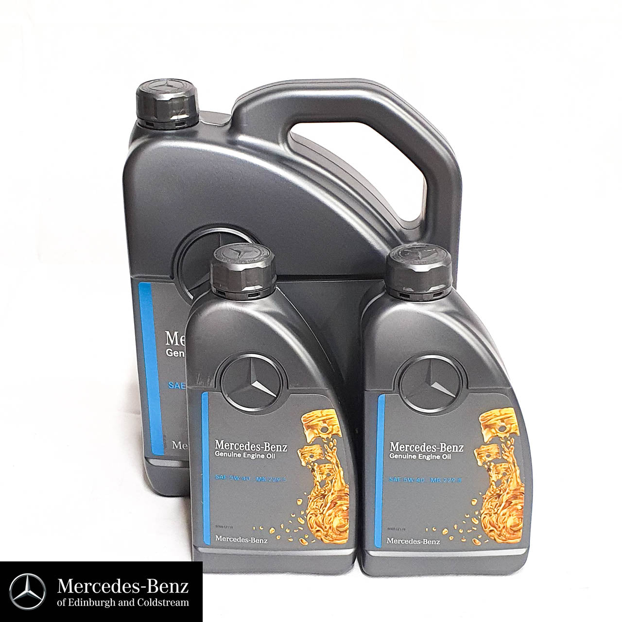 Genuine Mercedes-Benz Engine Oil 229.5 SAE 5w-40 – Mercedes Genuine Parts