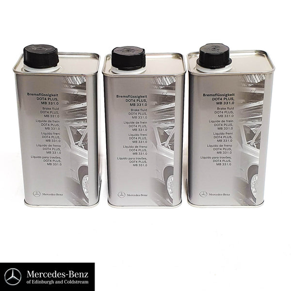 Genuine Mercedes-Benz Brake Fluid MB331.0 DOT4 – Mercedes Genuine Parts