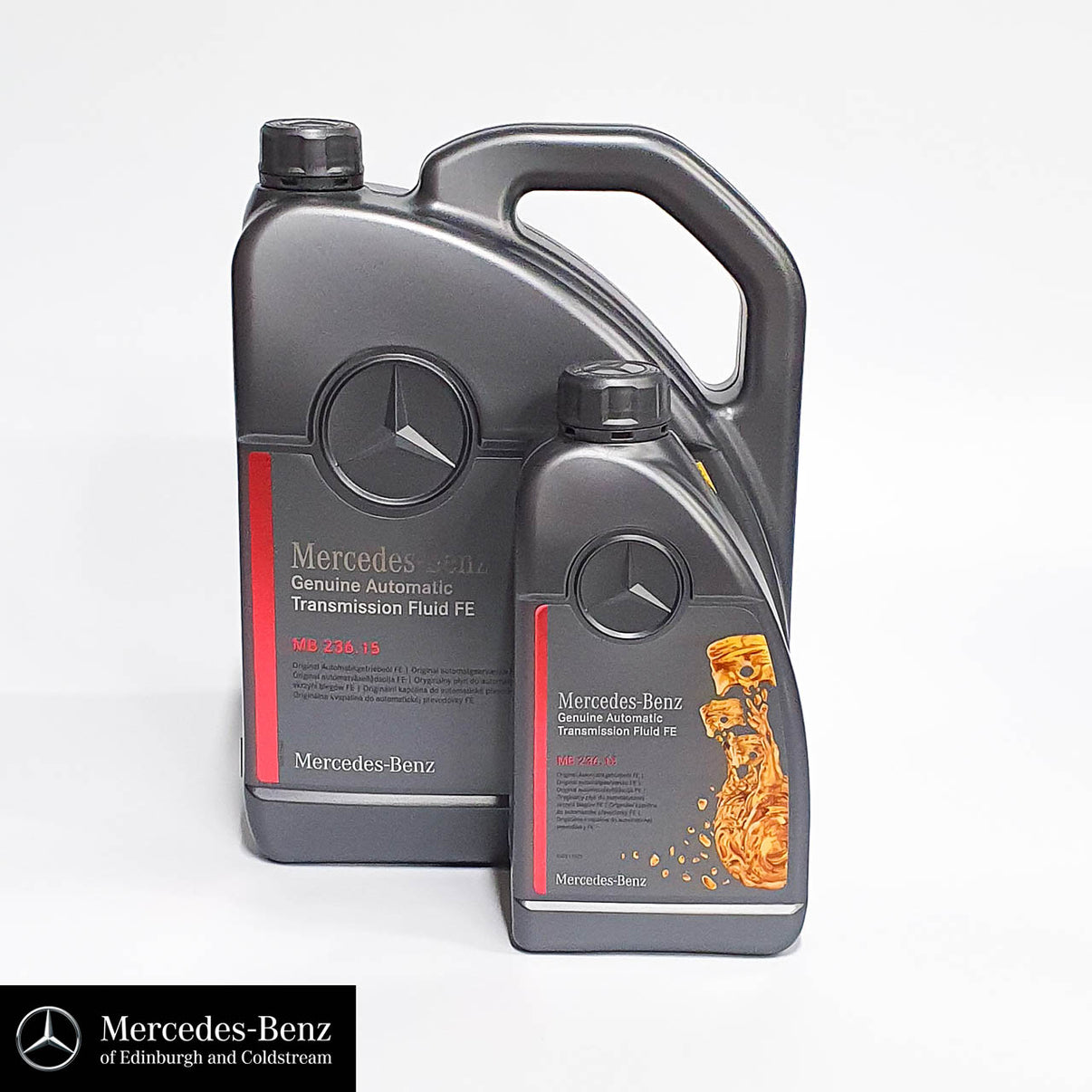 Genuine Mercedes-Benz Gearbox Oil 236.15 Blue A89 – Mercedes Genuine Parts