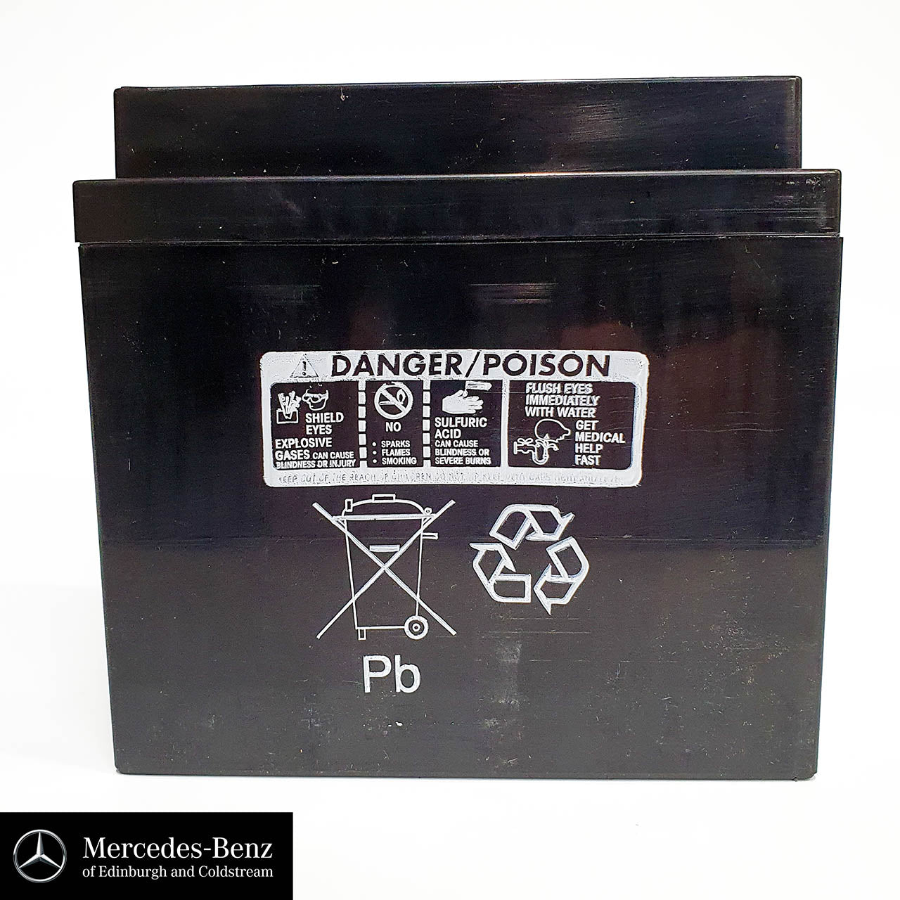 Genuine Mercedes-Benz Auxiliary Battery, Electrical System Battery 12V ...