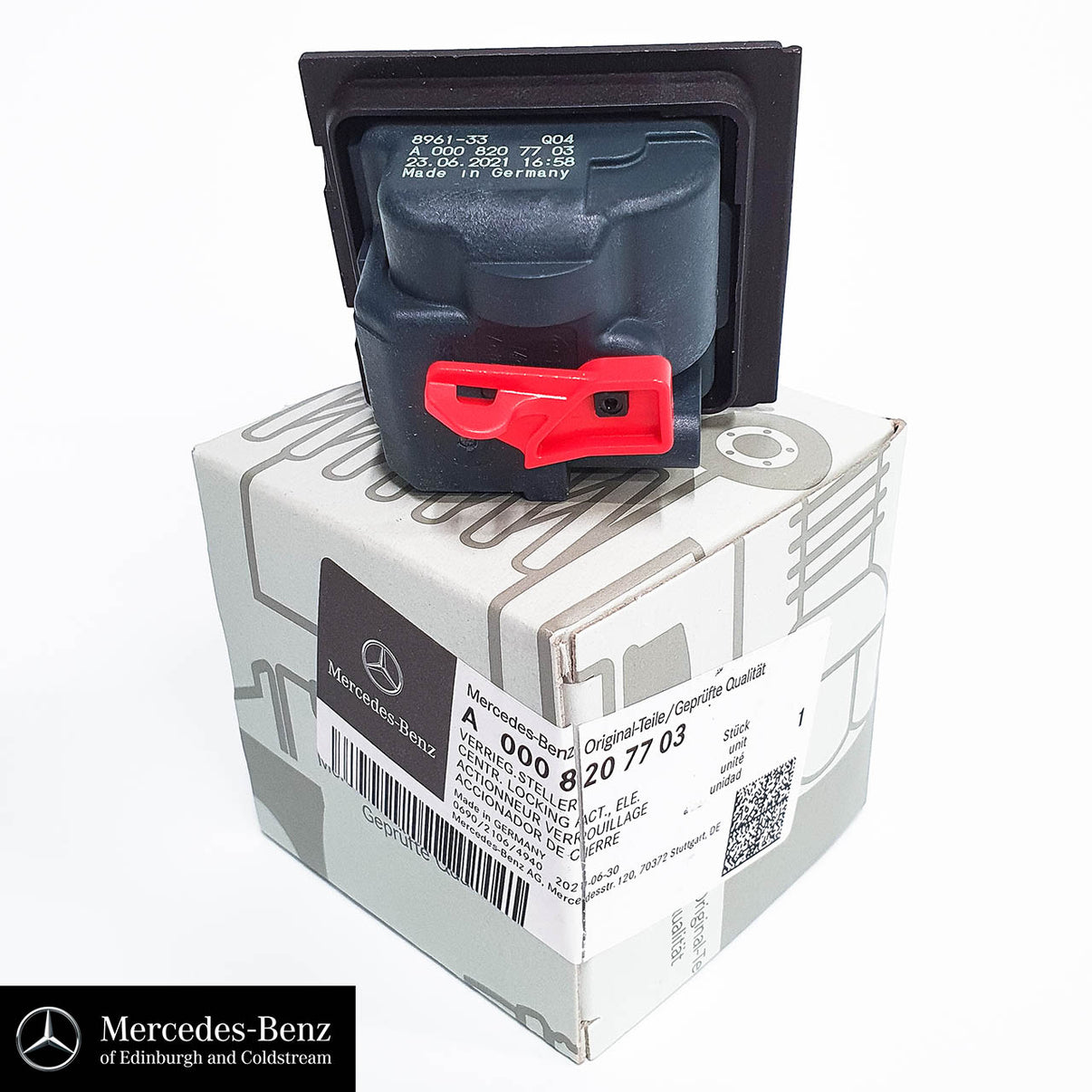 Genuine Mercedes Fuel Flap Actuator Various Models A0008207703 ...