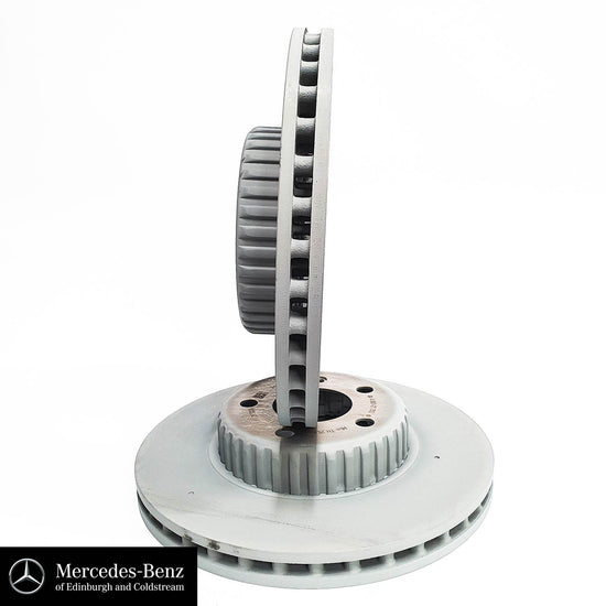 Genuine Mercedes-Benz brake pad & disc set - Front - C Class 205, E Cl ...