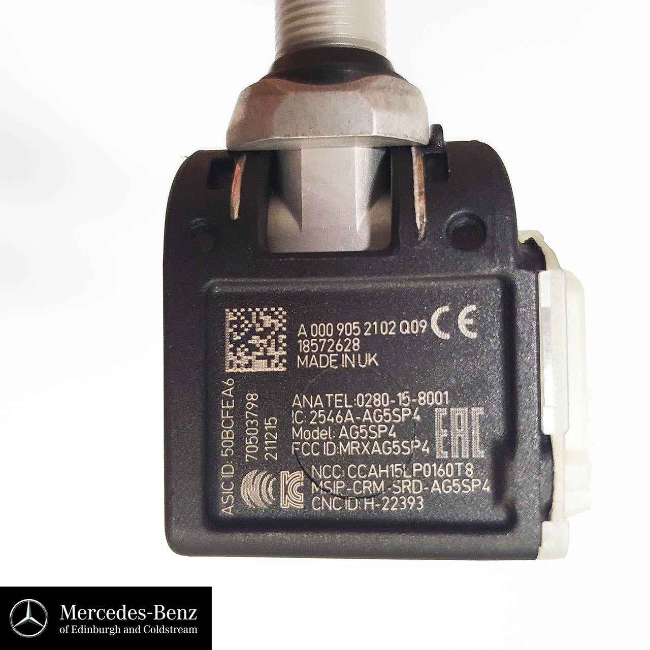 Genuine Mercedes-Benz Tyre Pressure Monitor Sensor A0009052102 ...