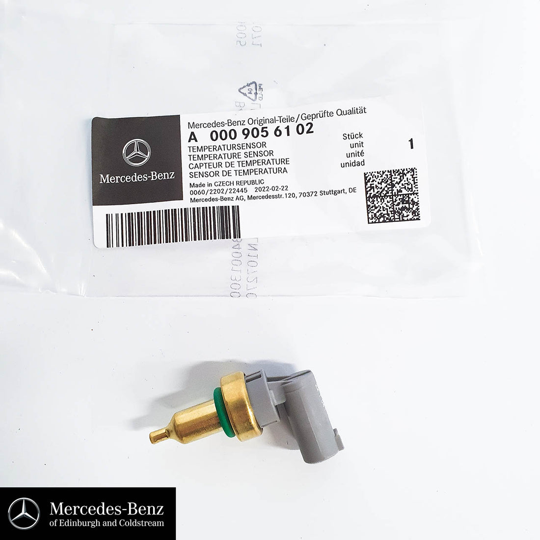 Genuine Mercedes-Benz temperature sensor A0009056102 – Mercedes Genuine ...