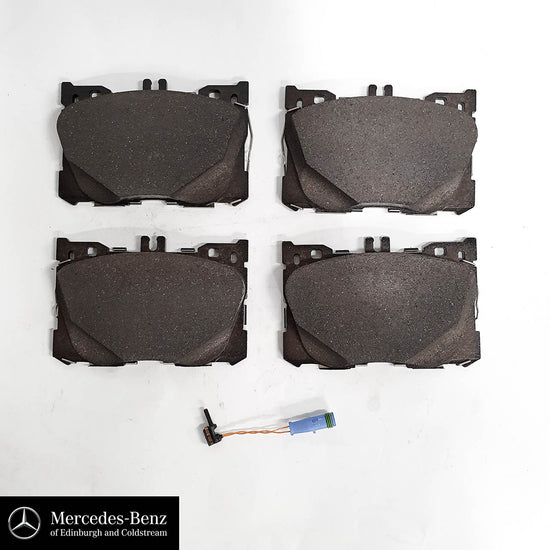 Genuine Mercedes-Benz brake pads & wear sensor - FRONT - GLC – Mercedes ...
