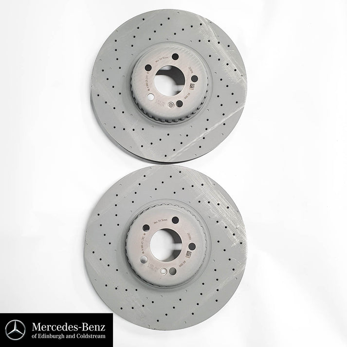 Genuine Mercedes-Benz Front brake discs E Class A0004212312 – Mercedes Genuine Parts