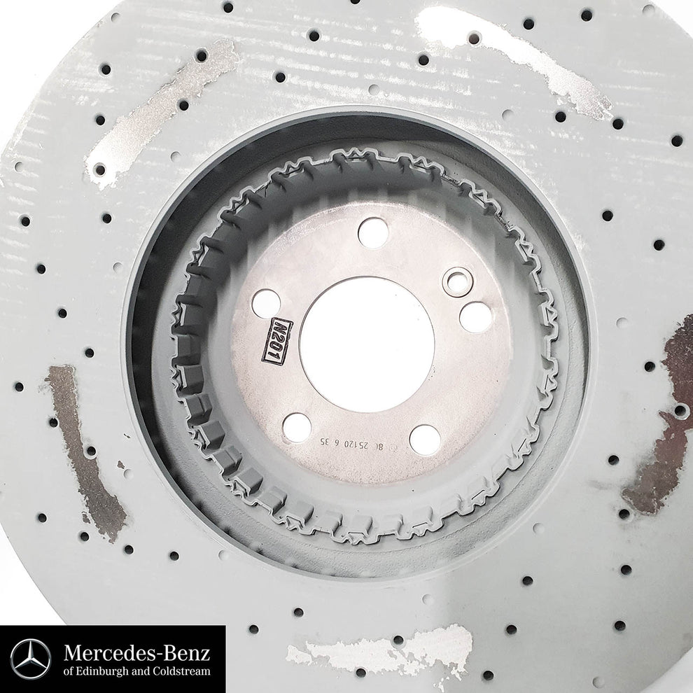 Genuine Mercedes-Benz Front brake discs E Class A0004212312 – Mercedes Genuine Parts